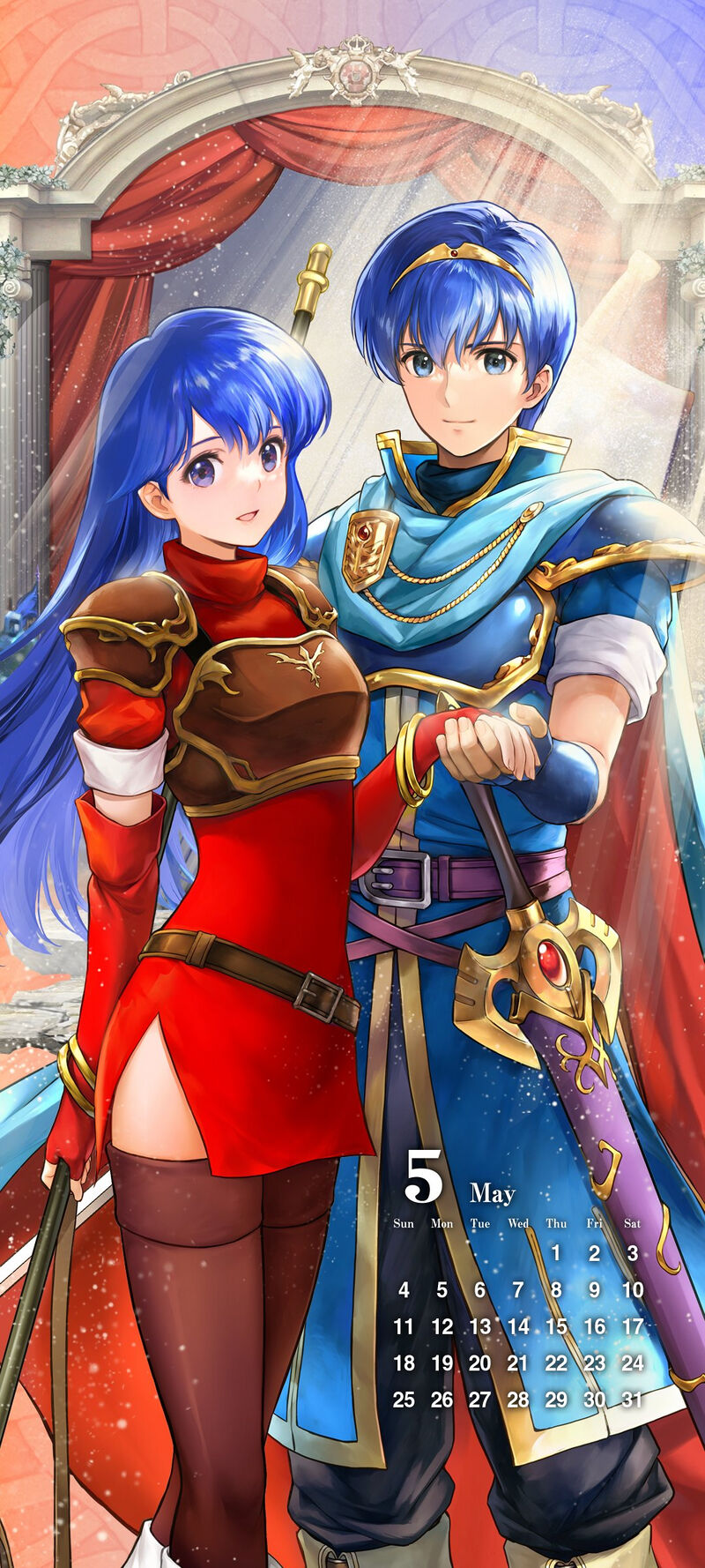 File:FEH calendar 2025-05 Marth 1.jpg - Fire Emblem Wiki