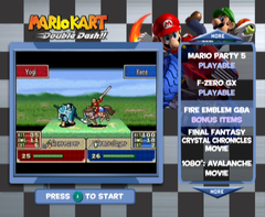 Mario Kart: Double Dash!! bonus disc - Fire Emblem Wiki